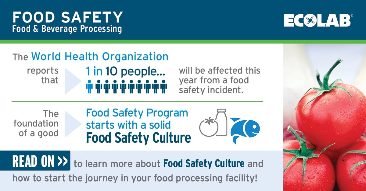 The Importance of Building a Strong Food Safety Culture | Ecolab