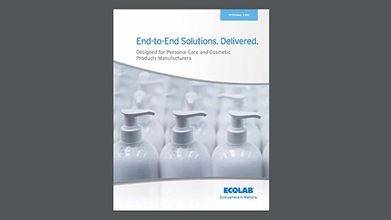 Additives, Boosters and Finishers for CIP Systems | Ecolab
