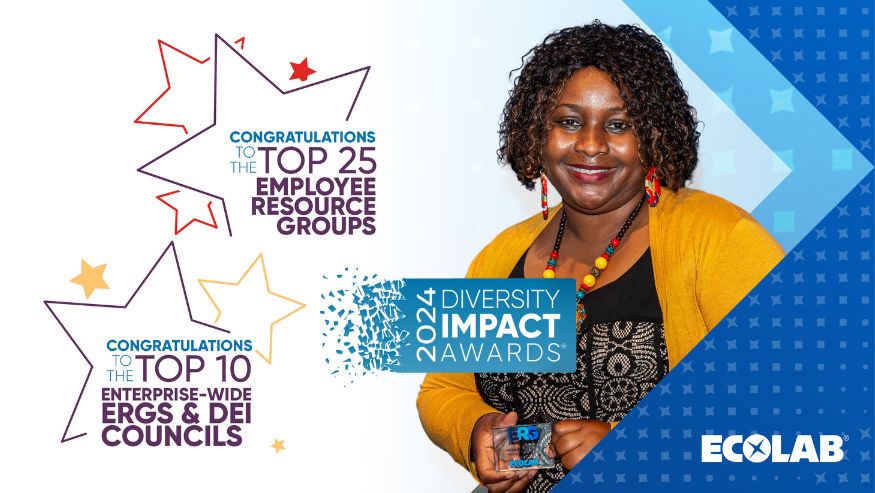 Ecolab ERGs to receive top honors at 2024 Diversity Impact Awards | Ecolab